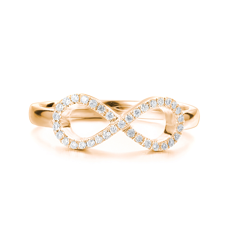 Infinity Diamond Ring | Temple & Grace UK