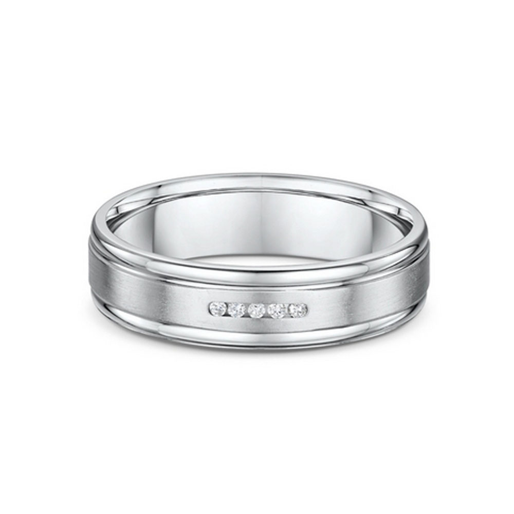 Classic Mens Diamond Wedding Ring | Temple & Grace UK